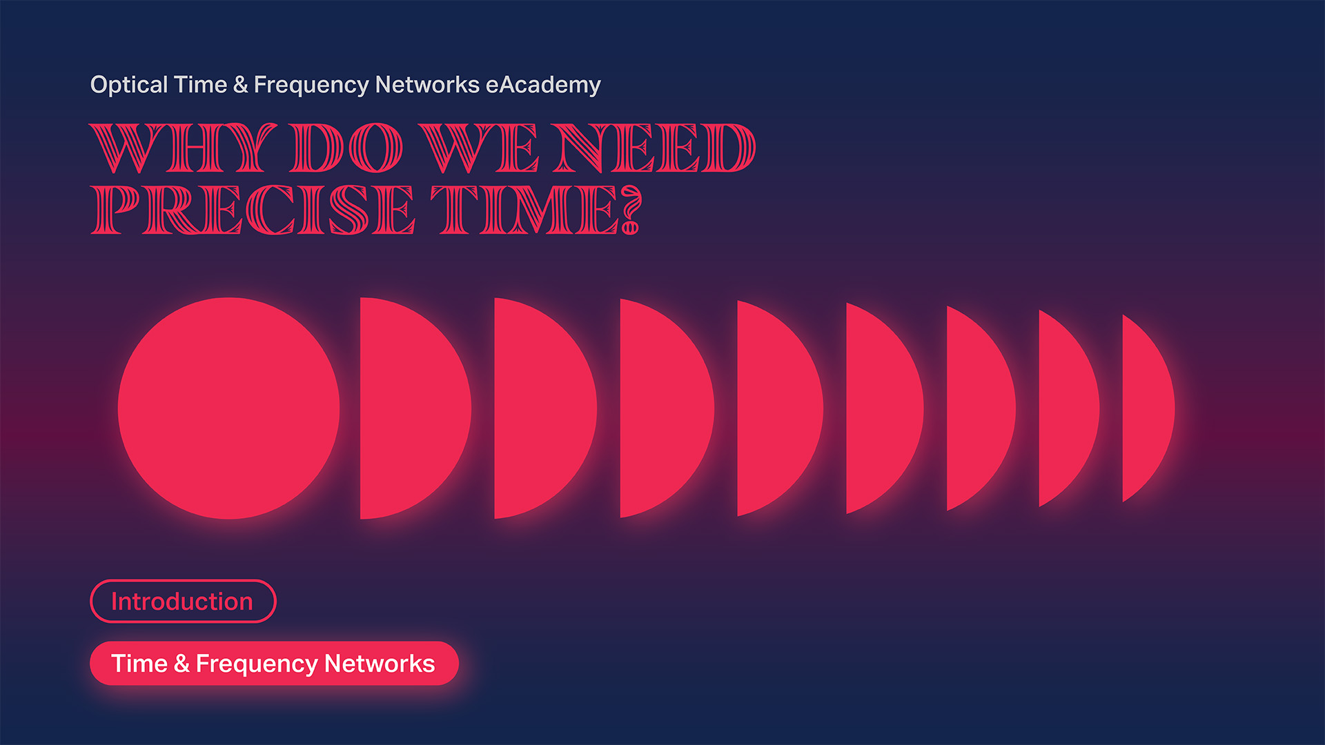 Why Do We Need Precise Time? Your learning journey into Optical Time ...