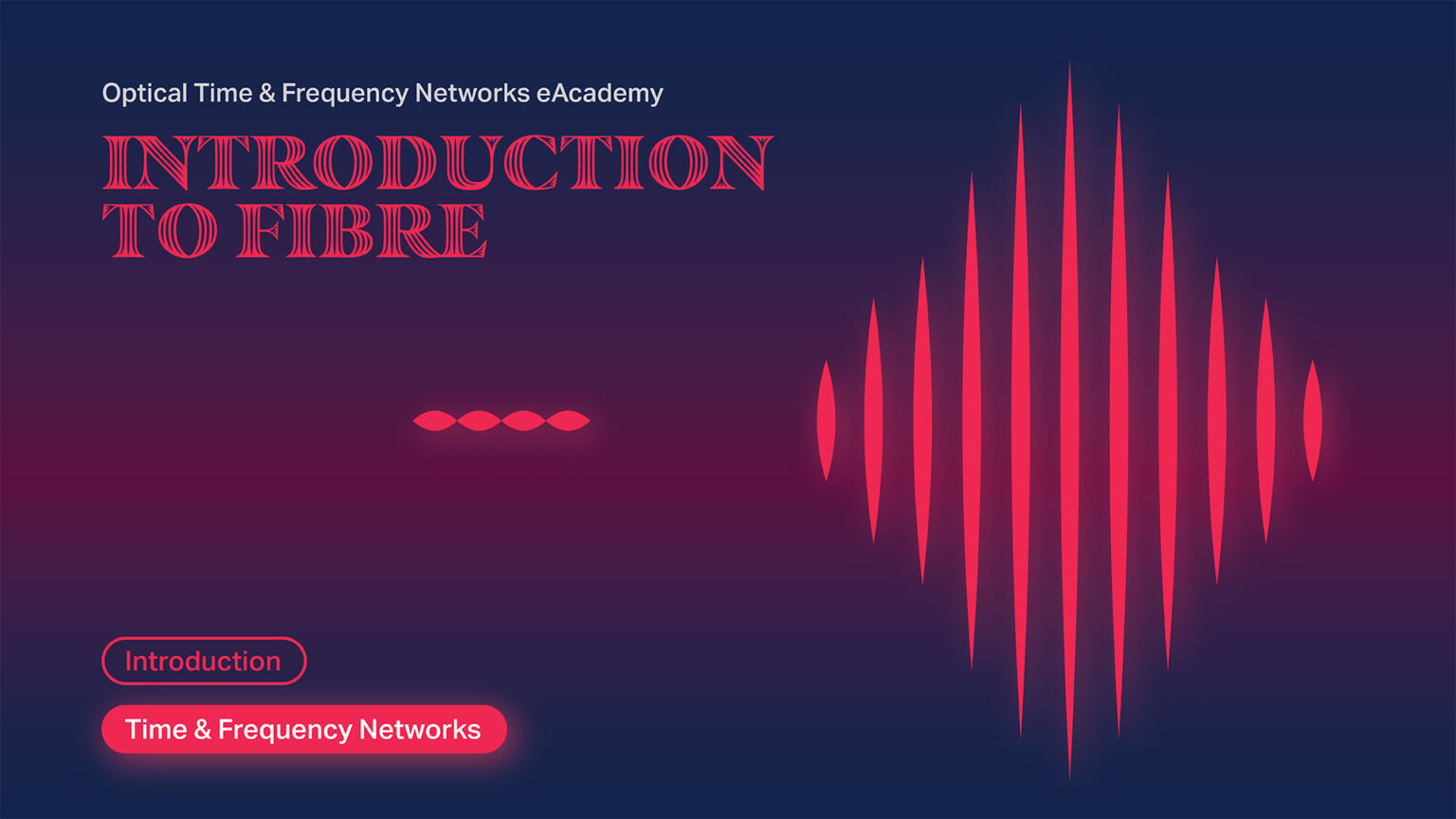 New learning unit in the Optical Time & Frequency Networks eAcademy ...